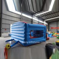 China Outdoor Entertainment Spiderman Inflatable Bouncer Castle Combo Slide and Bouncy House for sale