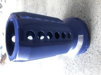 China Portable Blue Inflatable Castle Water/Dry Slide Obstacle Park with Blower and Deflator for sale