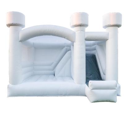 China Wedding Party Inflatable Jumping Castle Combo with Slide Rental Equipment Made of PVC for sale