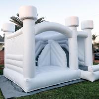 China Wedding Party Inflatable Jumping Castle Combo with Slide Rental Equipment Made of PVC for sale