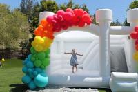 China Wedding Party Inflatable Jumping Castle Combo with Slide Rental Equipment Made of PVC for sale