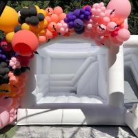 China Wedding Party Inflatable Jumping Castle Combo with Slide Rental Equipment Made of PVC for sale