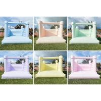China Blower Included Commercial Inflatable Wedding White Bounce House for Kids for sale