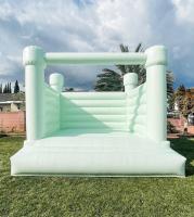 China Blower Included Commercial Inflatable Wedding White Bounce House for Kids for sale