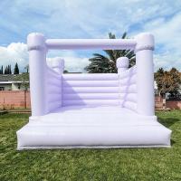 China Blower Included Commercial Inflatable Wedding White Bounce House for Kids for sale