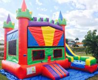China Amusement Bouncer Jumper Combo Moonwalk PVC Inflatable Bouncer with Water Slide for sale