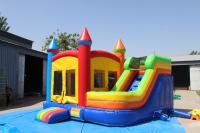 China Colorful Inflatable Bouncer Combo Slide Your One-Stop Solution for Commercial Leasing for sale