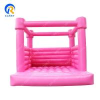 China Amusement Park Wedding Rentals White Jumping Castle Inflatable Bouncer House with Blower for sale