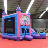 China 14 Years up Customized Inflatable Bouncy House Castle for Kids and Adults Cartoon Theme for sale