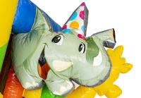 China Inflatable Elephant Animal Theme Bounce House for Unisex Kids on Outdoor Playground for sale