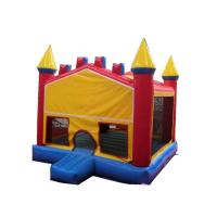 China PORTABLE Features Inflatable Castle PVC Bounce House Jumping Slide for Kids' Fun Time for sale