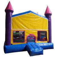 China PORTABLE Features Inflatable Castle PVC Bounce House Jumping Slide for Kids' Fun Time for sale