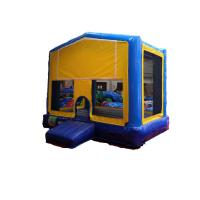 China PORTABLE Features Inflatable Castle PVC Bounce House Jumping Slide for Kids' Fun Time for sale