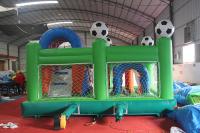 China 14 Years up Unisex Commercial PVC Inflatable Sports Jumper Bouncer Combo with Slide for sale