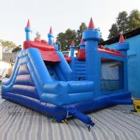 China Screen Printing Inflatable Bounce House Slide Jumper for Commercial Party Combo Castle for sale