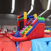 China Screen Printing Inflatable Bounce House Slide Jumper for Commercial Party Combo Castle for sale