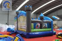 China PVC Kids Inflatable Unicorn Bouncer Commercial Unicorn Castle with Included Blower for sale