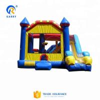 China Screen Printing Inflatable Bouncer Slide Combo for Kids Commercial Grade for sale
