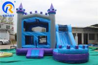 China Screen Printing Inflatable Bouncer Slide Combo for Kids Commercial Grade for sale