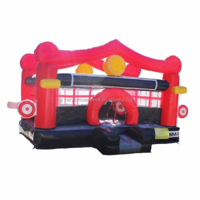 China Outdoor Playground Entertainment Inflatable Ninja Dojo Jumping Castle Customized Size for sale
