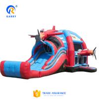 China Age Range 14 Years up Castle Slide Combo Inflatable Jumping Castle Aeroplane for Kids for sale