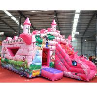 China Lovely Princess Castle Inflatable Bouncer for Kids Jumping Fun in Amusement Park for sale