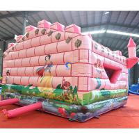 China Lovely Princess Castle Inflatable Bouncer for Kids Jumping Fun in Amusement Park for sale