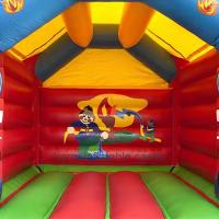 China Fire truck PVC commercial bounce house combo for events inflatable bouncy house for sale