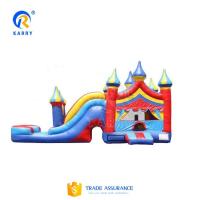 China Large Kids and Adults Inflatable Monster Truck Bounce House with Slide EN14960 Certified for sale