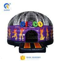 China Funny Disco Dome Inflatable Bouncer EN14960 Certified Fun Bouncy Castle for Kids for sale