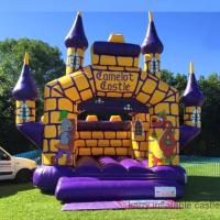 China Clearance Camelot Bouncy Castle Custom Inflatable Castle Combo for Entertainment for sale