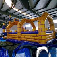 China Clearance Camelot Bouncy Castle Custom Inflatable Castle Combo for Entertainment for sale