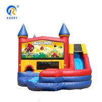 China Inflatable Castle Slide Combo for Kids PVC Material Unisex Ireful Birds Bounce House for sale