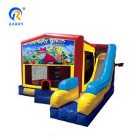 China Inflatable Castle Slide Combo for Kids PVC Material Unisex Ireful Birds Bounce House for sale