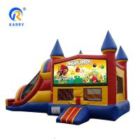 China Inflatable Castle Slide Combo for Kids PVC Material Unisex Ireful Birds Bounce House for sale