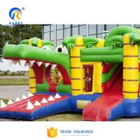 China EN14960 Certified Inflatable Castle Bouncy Slide Combo Obstacle Course Jumper for sale