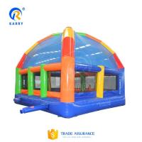 China Commercial Grade Giant Inflatable Bounce House Customized Size and Blower Included for sale