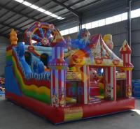 China Inflatable Maze Combo Slide and Large Jumping Castle for Amusement Park EN71/CE Certified for sale