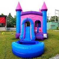 China Blow Up Moonwalk Bouncer Jumping Bounce House Bouncy Castle Combo with Pool Slide for sale