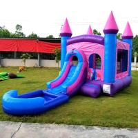 China Blow Up Moonwalk Bouncer Jumping Bounce House Bouncy Castle Combo with Pool Slide for sale