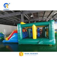 China Unisex Inflatable Fun City Equipment with Bouncing Castle and Slide Combo for sale