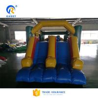 China Unisex Inflatable Fun City Equipment with Bouncing Castle and Slide Combo for sale