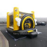 China Blow Up Bumble Bee Bounce House Customized Size Commercial Inflatable Bouncy House for sale