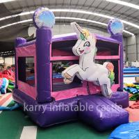 China Unicorn Inflatable Mini Combo Bouncer Commercial Air Jumping Kids Bouncy Castle Ideal for sale