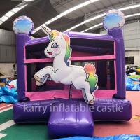 China Unicorn Inflatable Mini Combo Bouncer Commercial Air Jumping Kids Bouncy Castle Ideal for sale