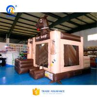 China Commercial Inflatable Castle Bouncy with Water Slide Adult Outdoor Inflatable Dry Slide for sale