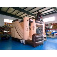 China Commercial Inflatable Castle Bouncy with Water Slide Adult Outdoor Inflatable Dry Slide for sale
