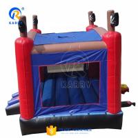 China Enviromental Unisex Pirate Bouncy Castle with Inflatable Trampoline and Outdoor Games for sale