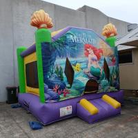 China Customized Size Commercial Inflatable Mermaid Air Jumping Bouncer House for Park for sale