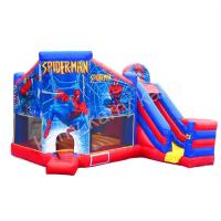 China Event Cartoon Spider Bouncy House Star Inflatable Jumping Castle for Adult and Kids for sale